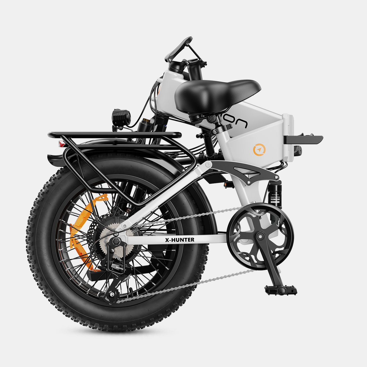 Jasion X-Hunter Folding Electric Bike | Full Suspension Fat Tire ...