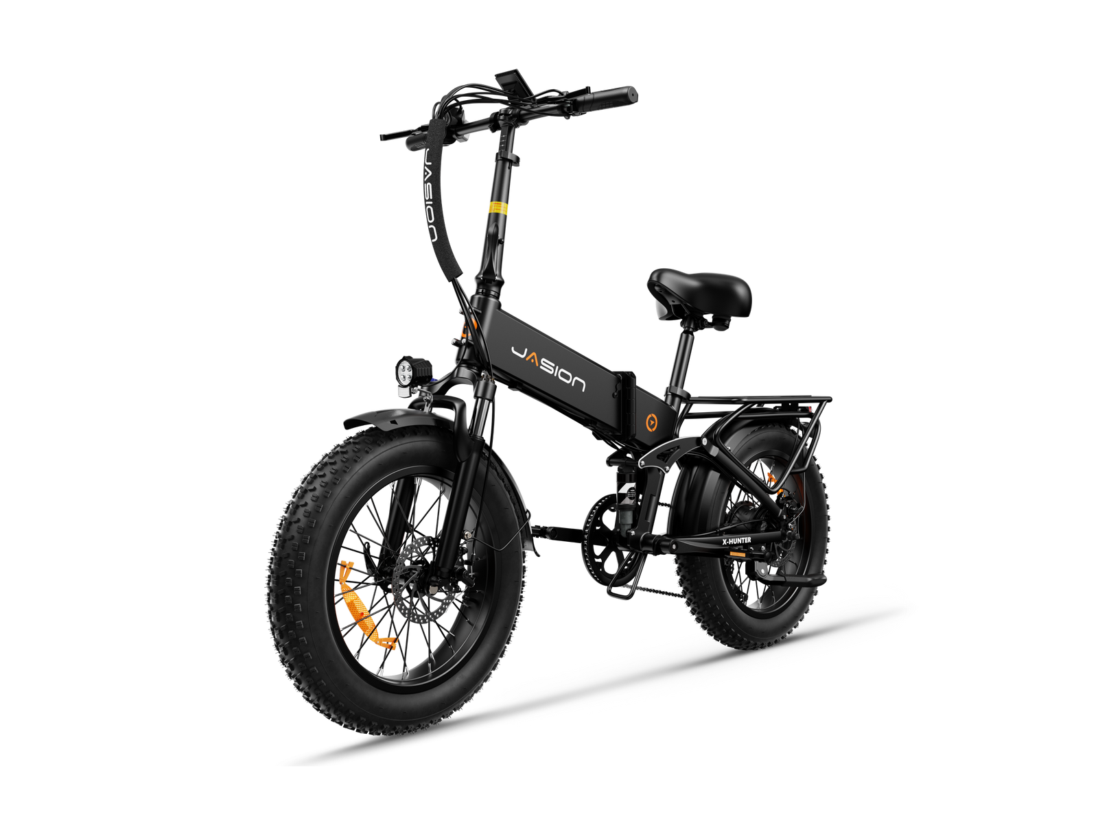 Jasion X-Hunter Folding Electric Bike | Full Suspension Fat Tire ...